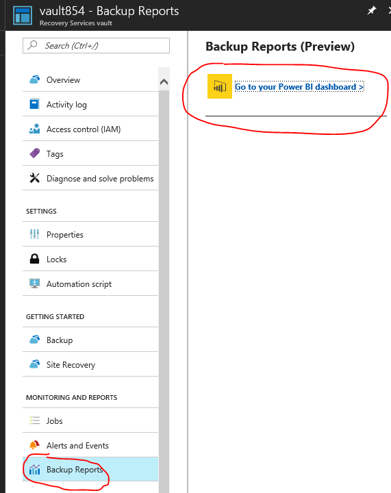 Azure Backup Reports Apostolidis Cloud Corner