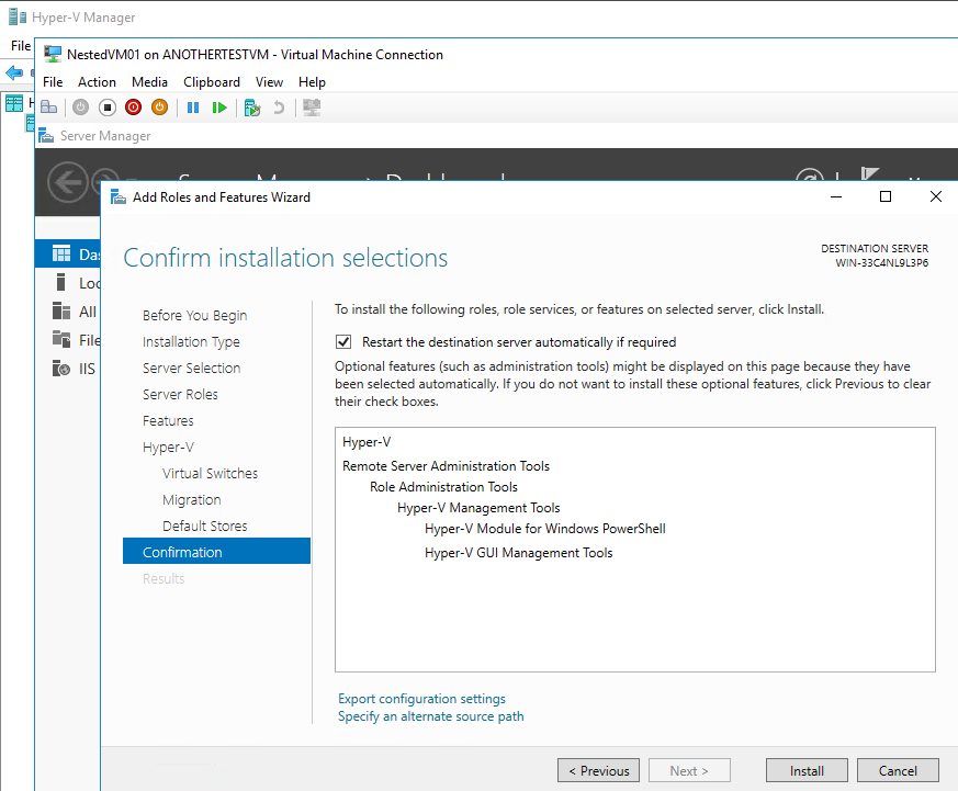 Microsoft Azure Nested Virtualization Vm In Nested Vm In Azure Vm