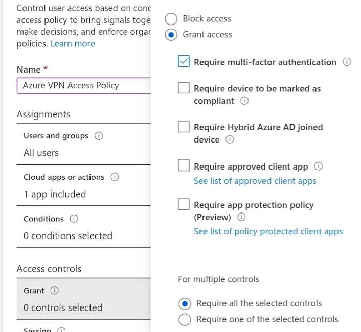 Azure Client VPN with Azure AD auth & MFA | Step by step guide
